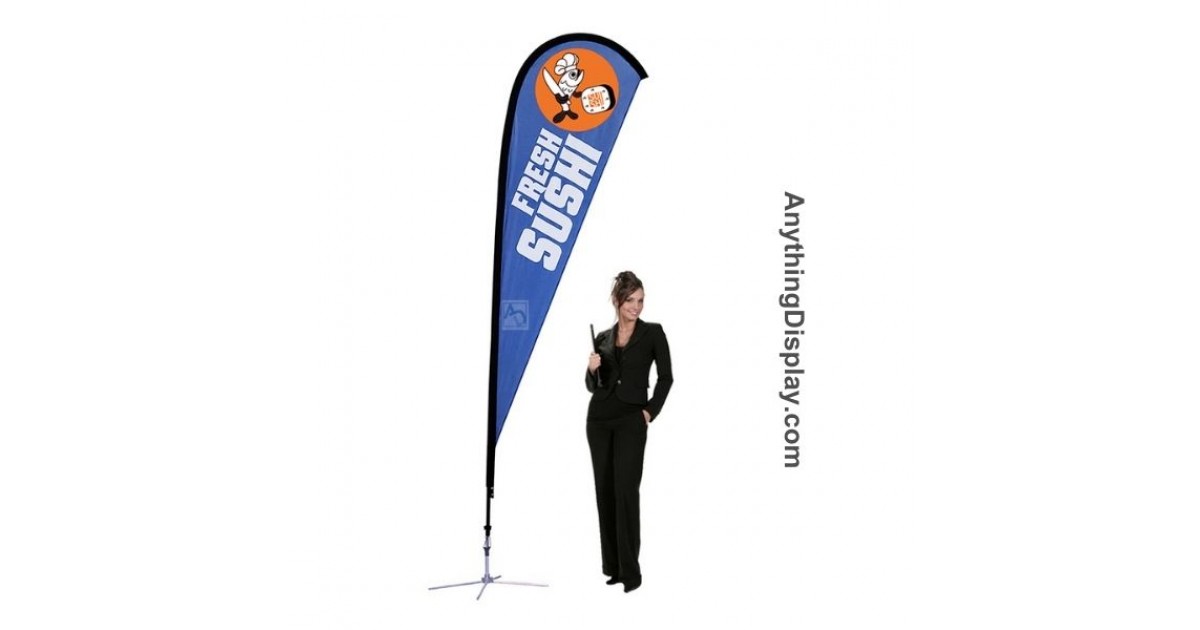 Flag Banners 12ft Sunbird | Promotional Flags 12" |Anything Display